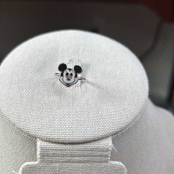 Disney | Jewelry | Rare Vintage 96s Sterling Silver Mickey Mouse Ring ...